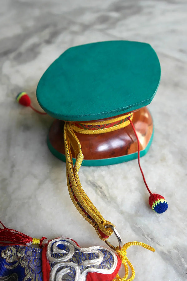 Exclusive Tibetan Buddhist Ritual Chod Drum Damaru from Boudhanath | V ...