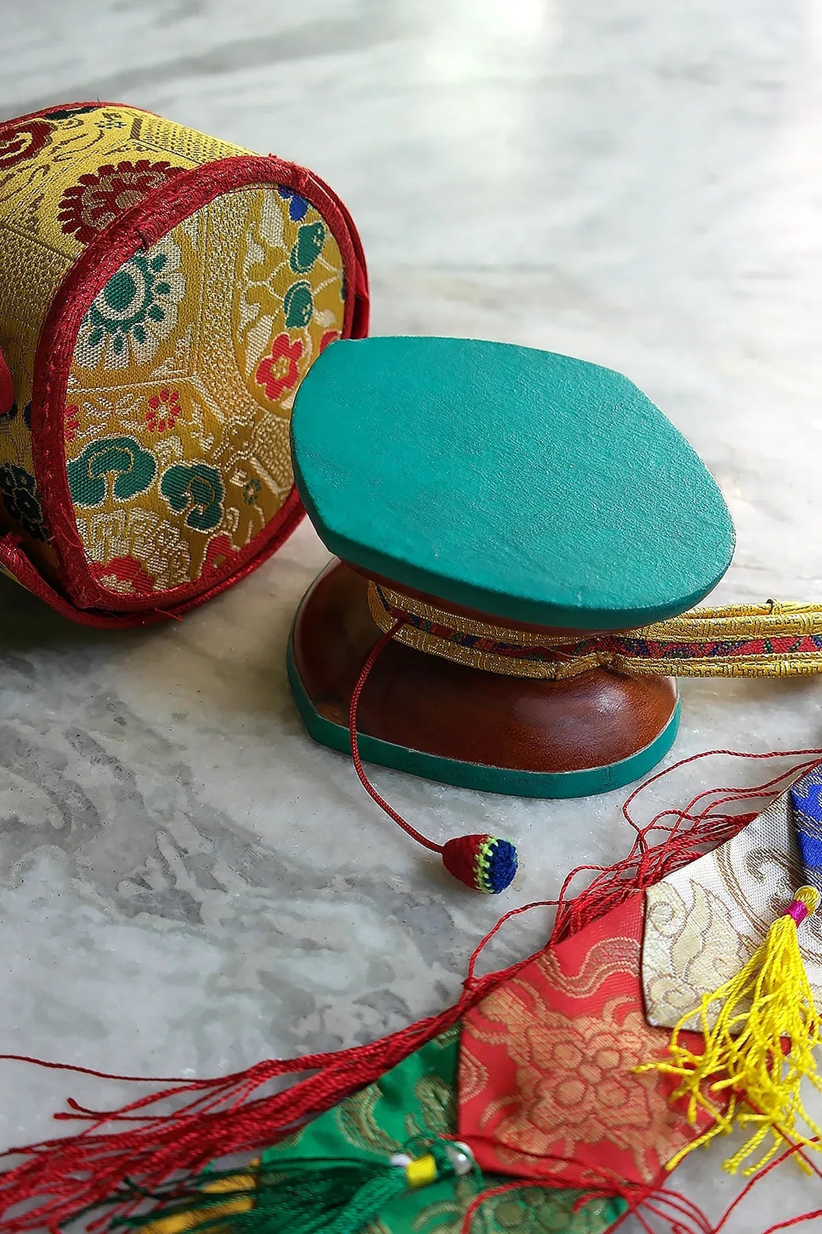 Exclusive Tibetan Buddhist Ritual Chod Drum Damaru from Boudhanath | V ...