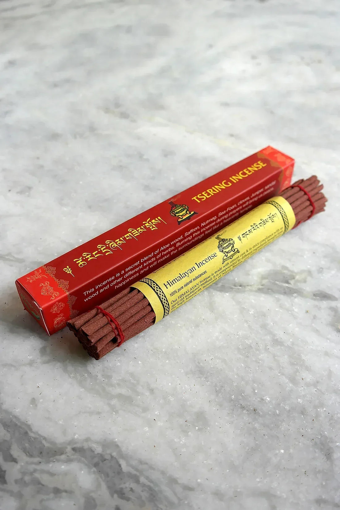 Himalayan Tsering Incense in Red Cover | Vajracrafts