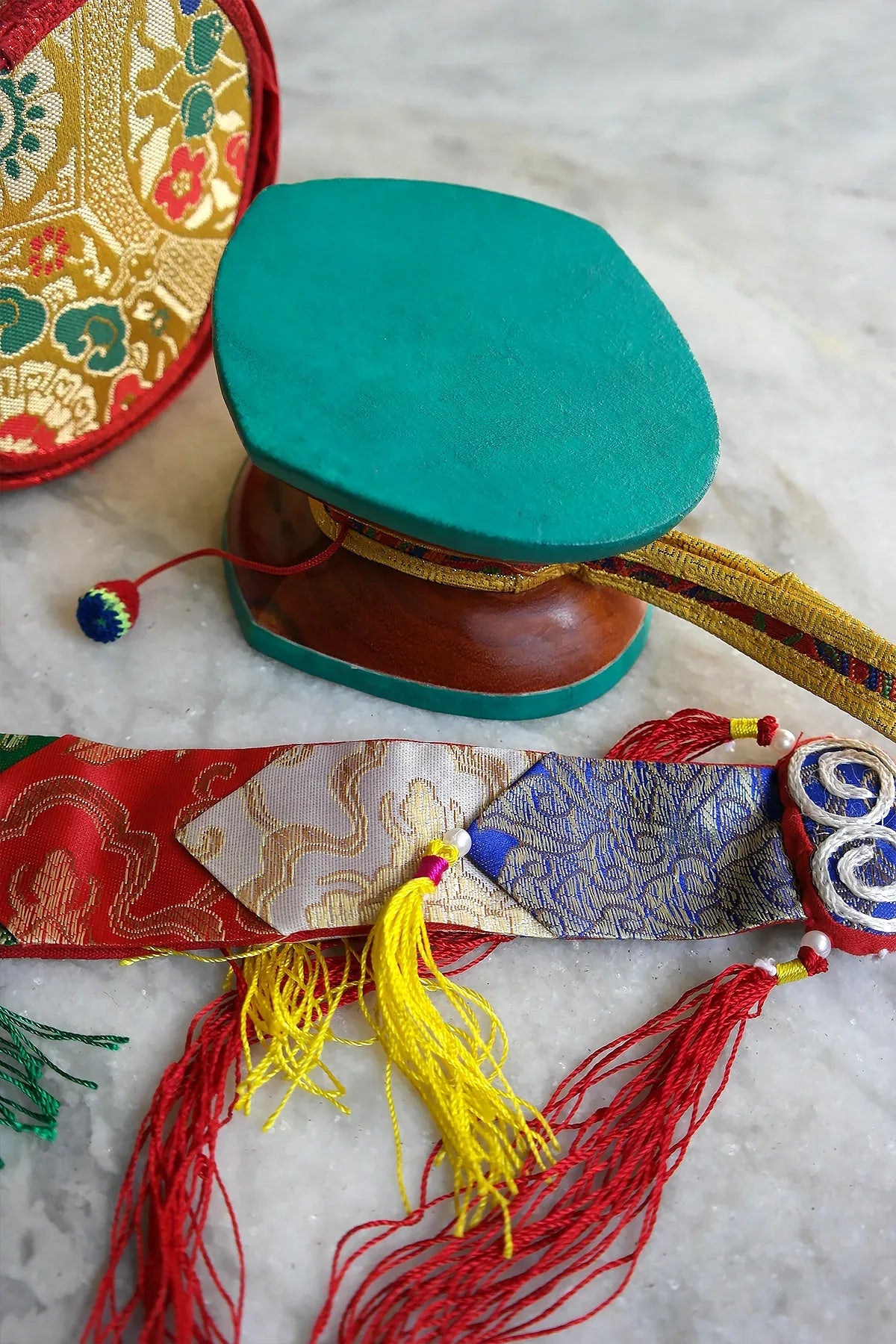 Exclusive Tibetan Buddhist Ritual Chod Drum Damaru from Boudhanath | V ...