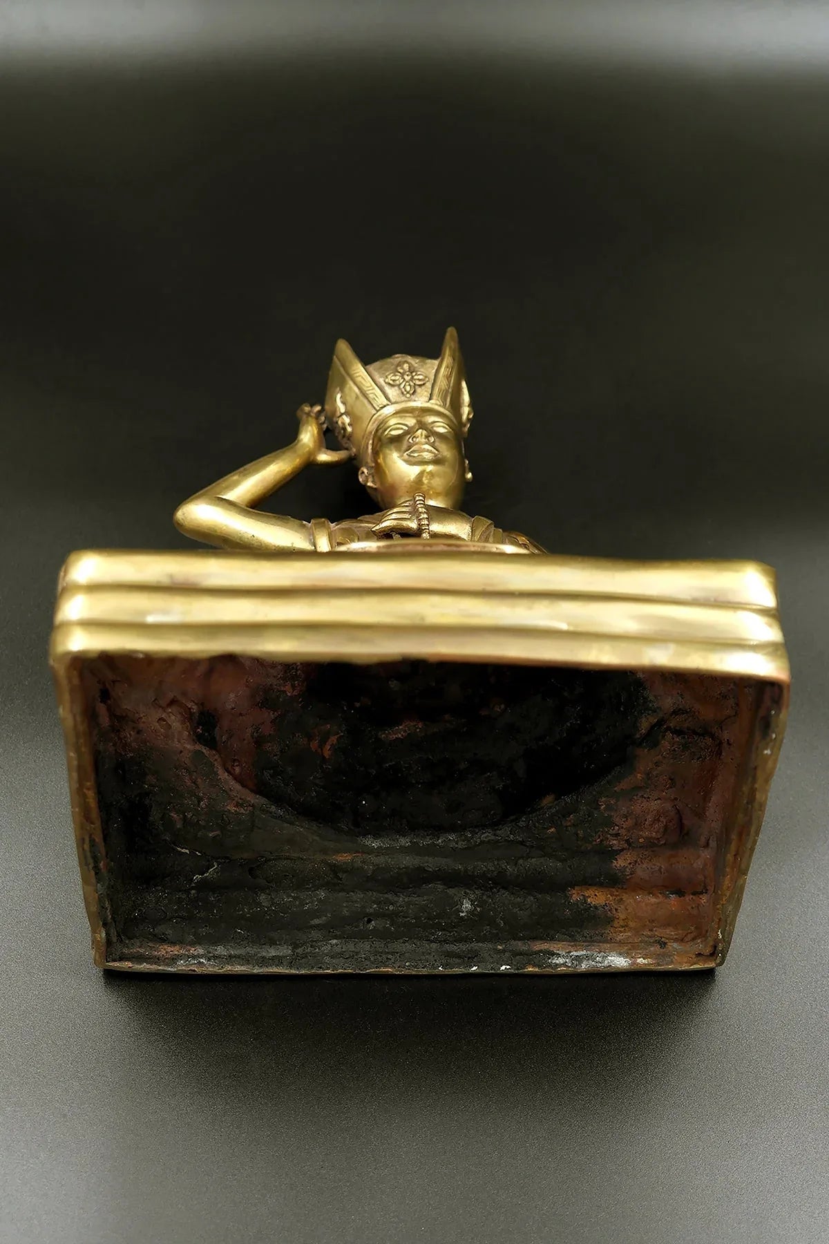 Antique looks Tibetan 16th Karmapa Statue, Lama Guru – Vajracrafts