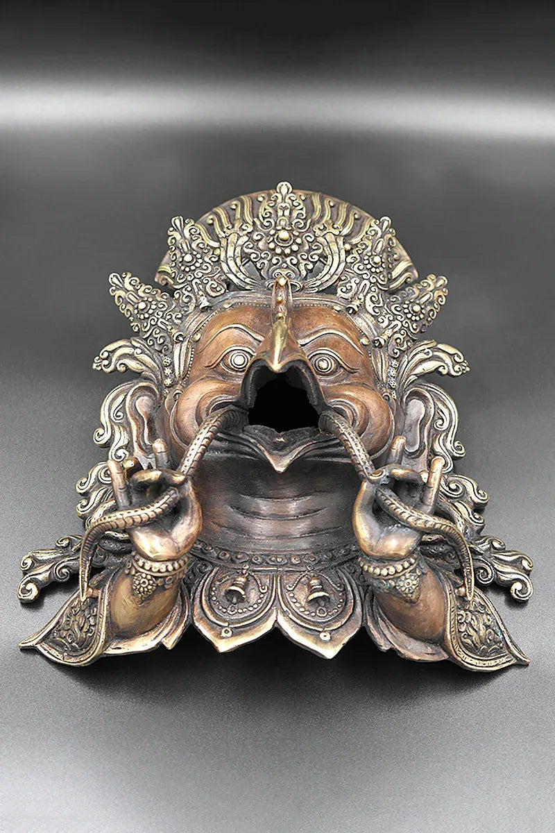 Garuda Face wall hanging, home décor Sculptures | Vajracrafts