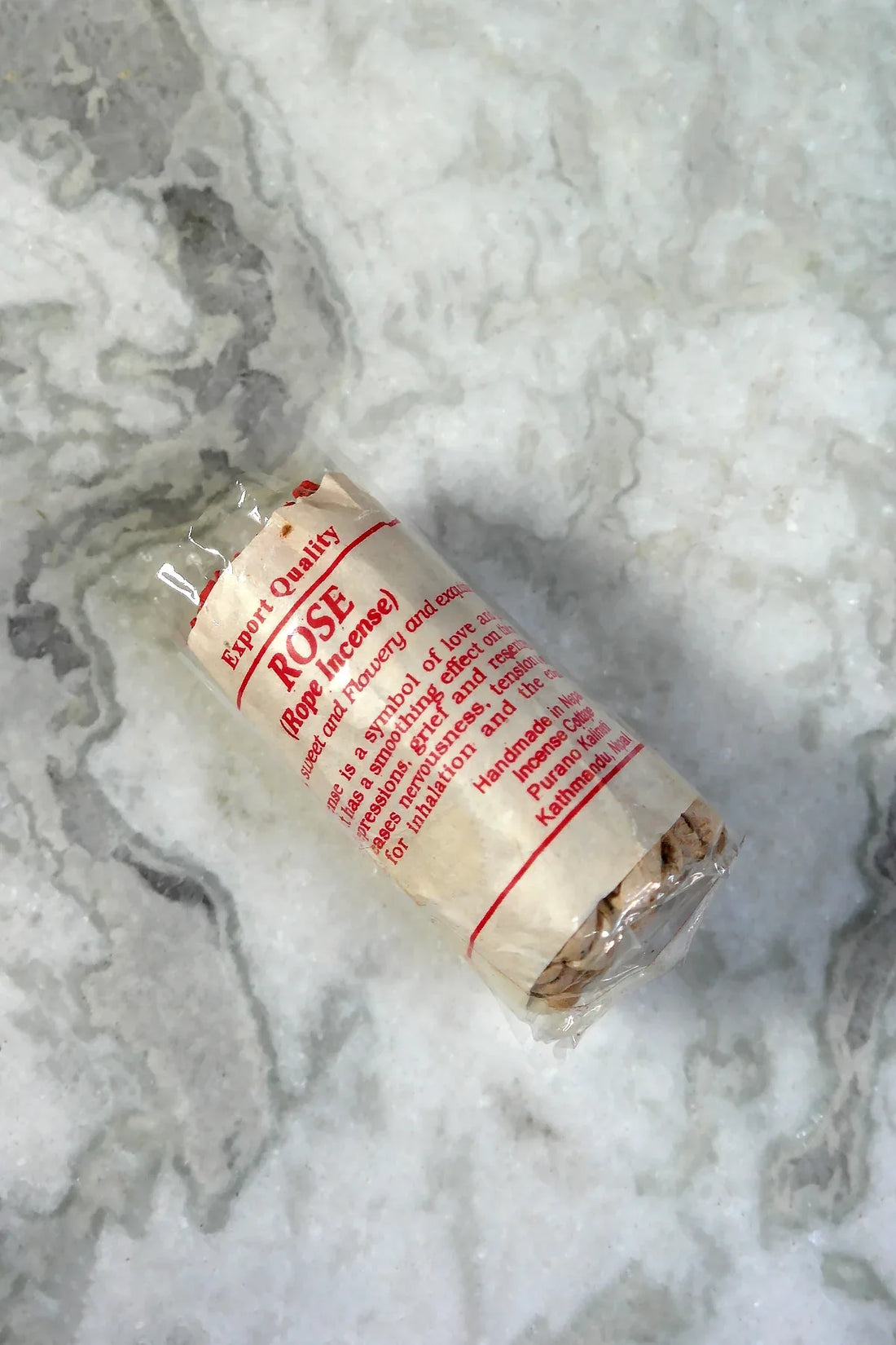 Rose Rope Incense - Set of 6 | Vajracrafts